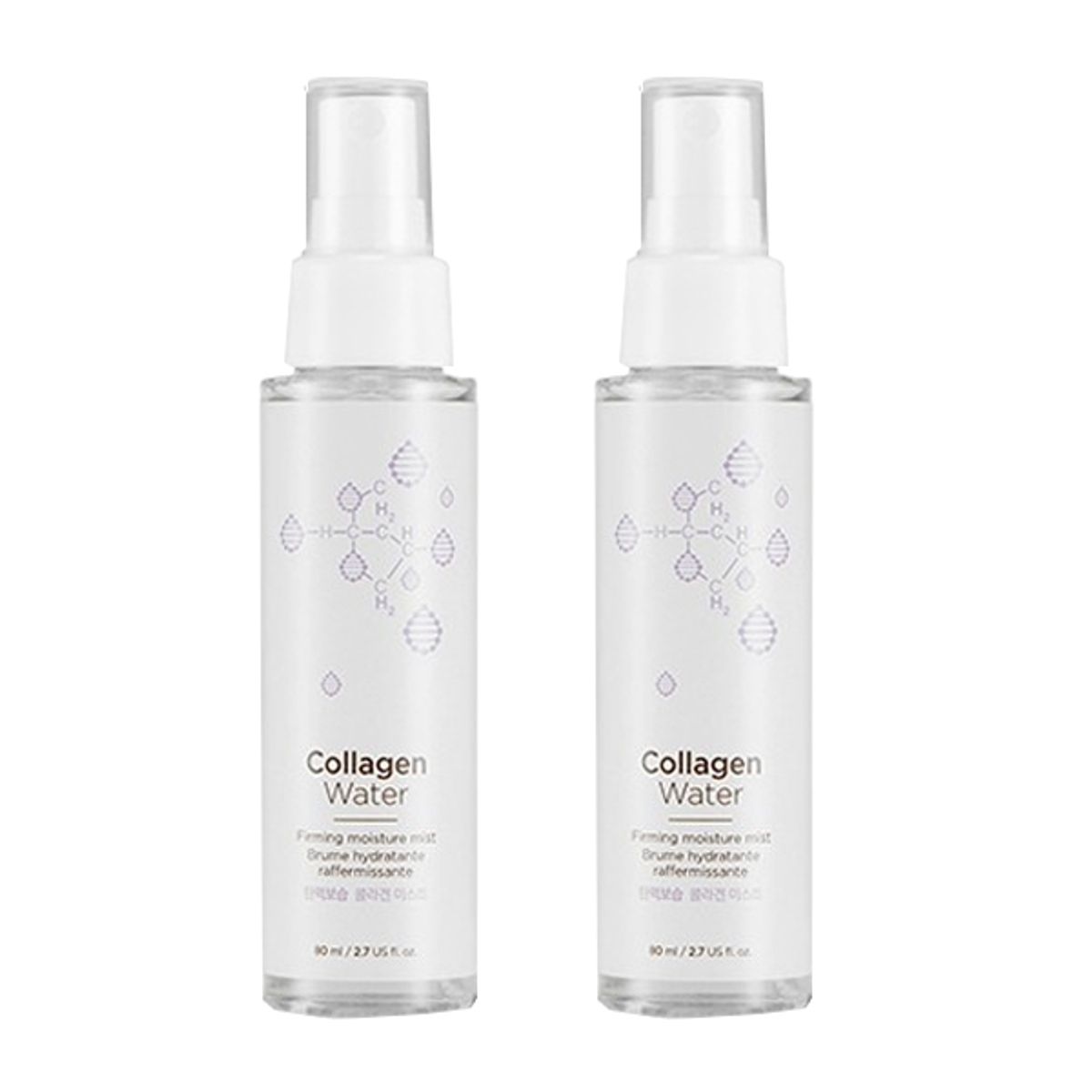 THEFACESHOP COLLAGEN WATER FIRMING MOISTURE MIST( 2 X 80ml)
