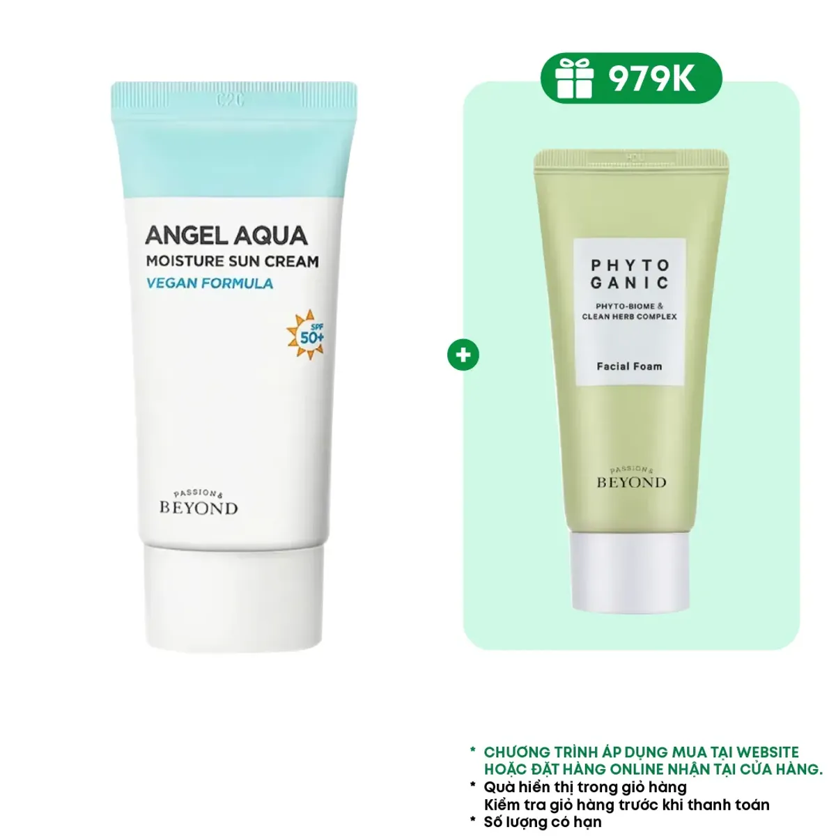 Kem Chống Nắng Dưỡng Ẩm Beyond Angel Aqua Moisture Sun Cream 50ml