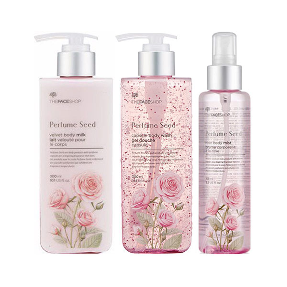 BỘ CHĂM SÓC DA BODY HƯƠNG NƯỚC HOA PERFUME SEED