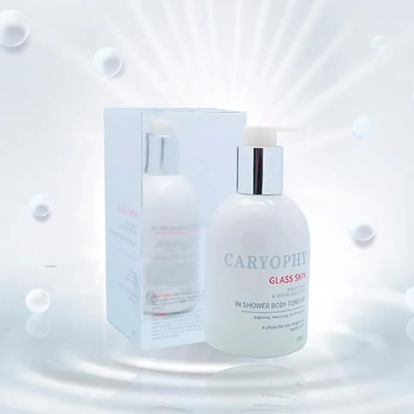 Kem Dưỡng Caryophy Glass Skin In Shower Body Tone Up Cream 300g