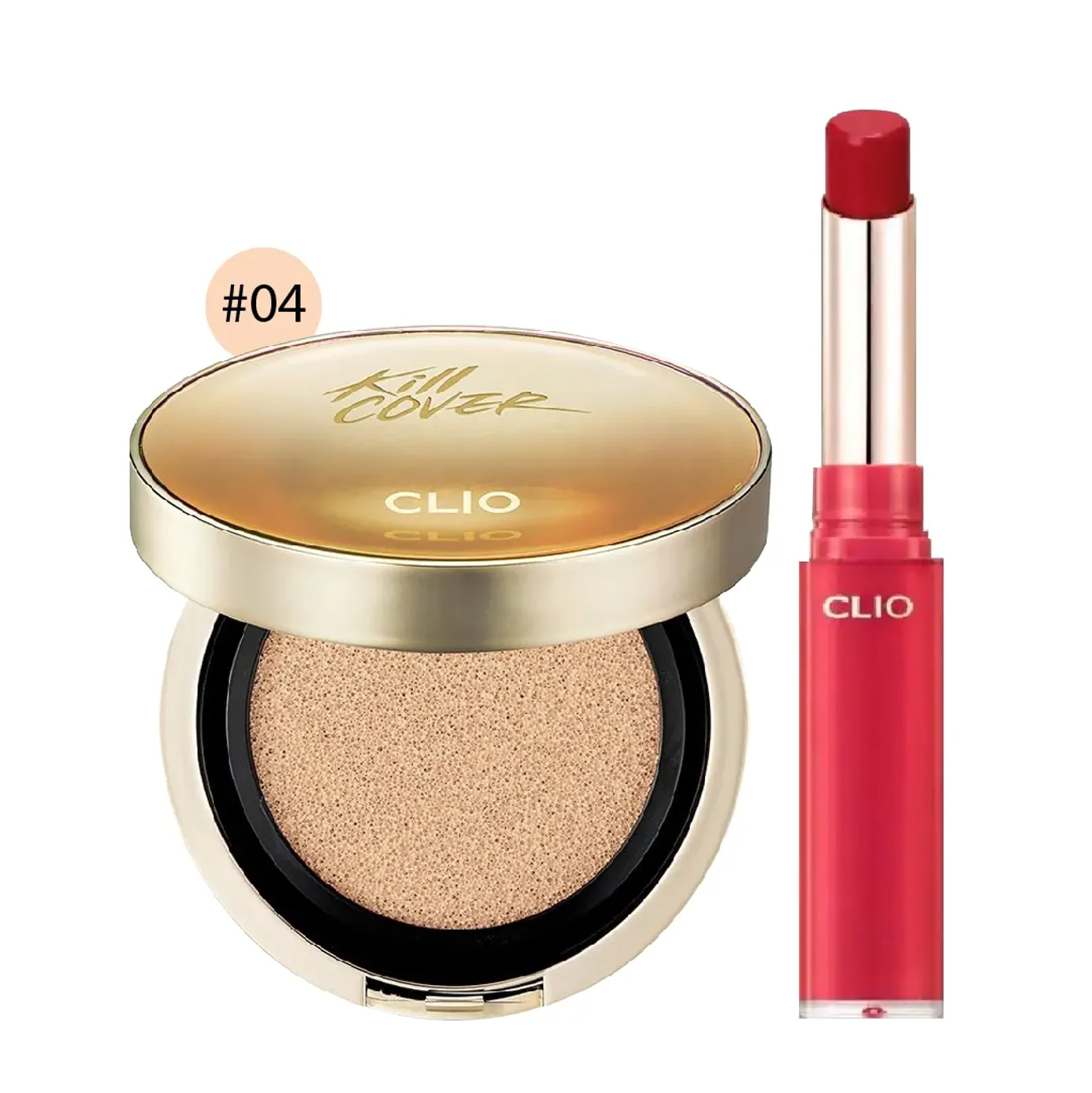 Combo Phấn Nước Dưỡng Ẩm Clio Kill Cover Cica Serum (04 Ginger) & Son ...