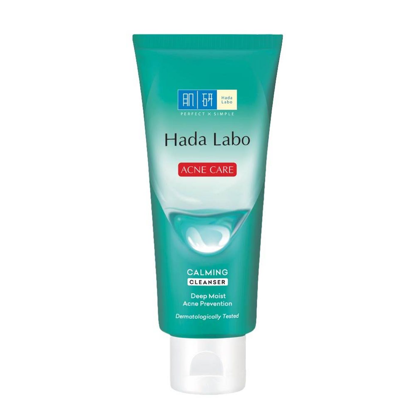 Kem Rửa Mặt Ngừa Mụn Hada Labo Acne Care Calming Cleanser 80G