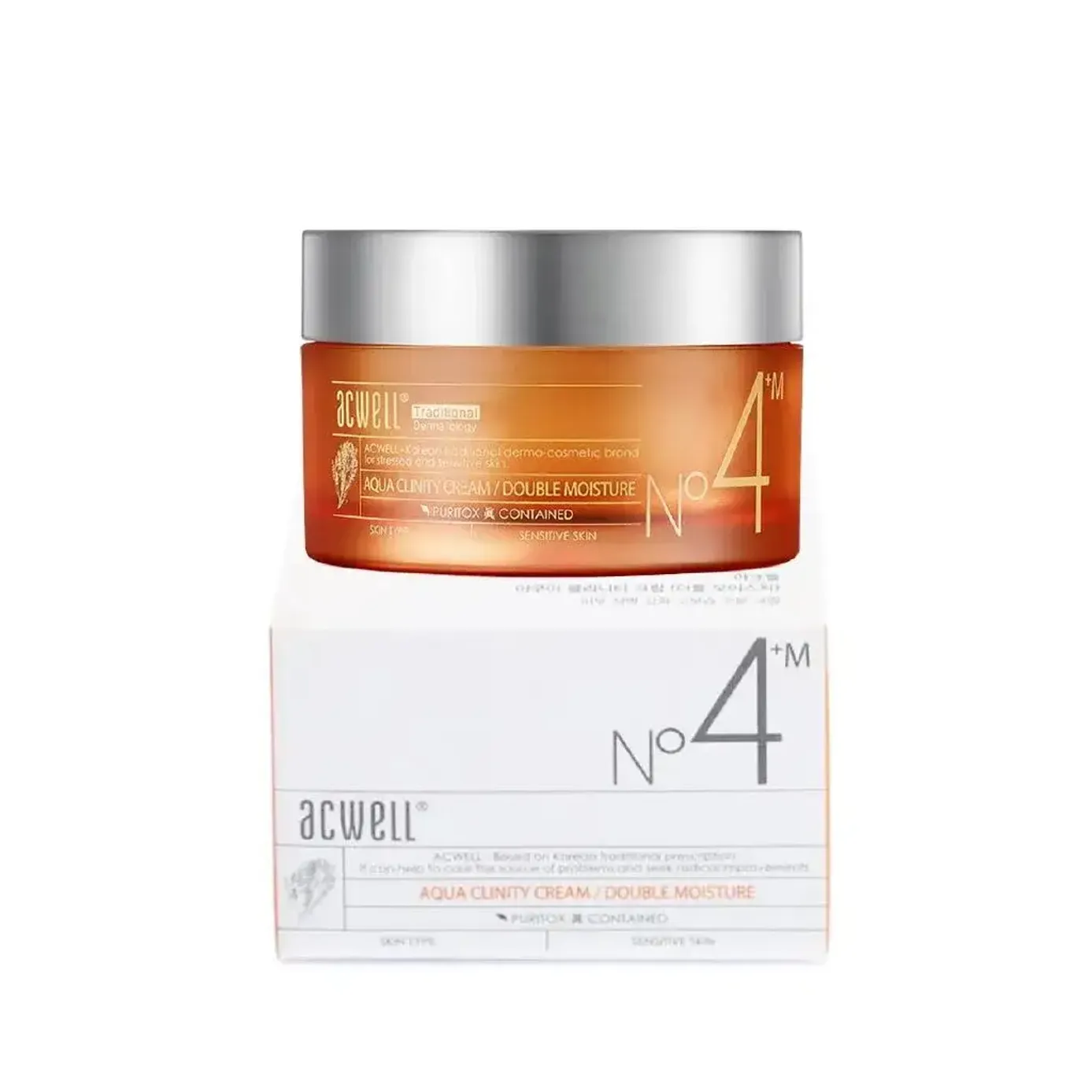 Kem Dưỡng Ẩm Da Mặt Acwell Aqua Clinity Cream Double Moisture 50Ml