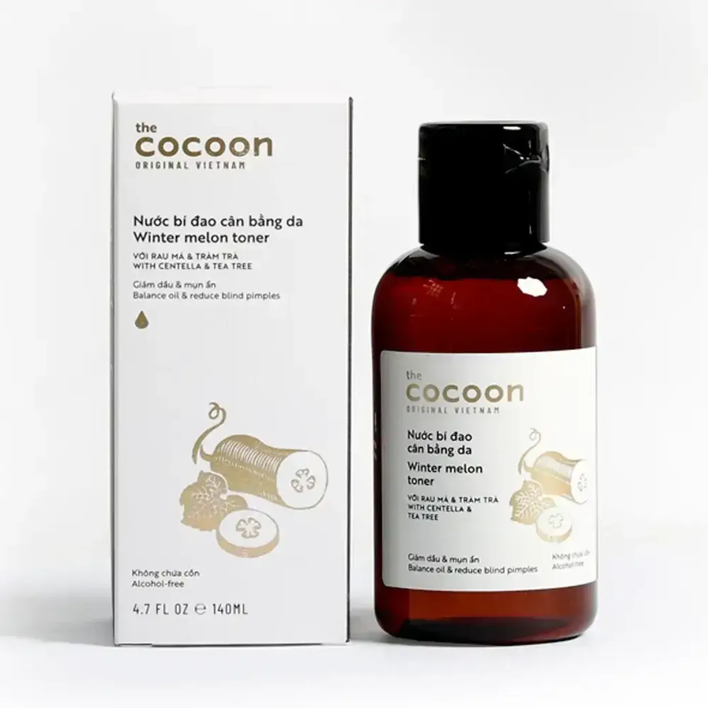 Nước Bí Đao Cân Bằng Da Cocoon Winter Melon Toner 140Ml