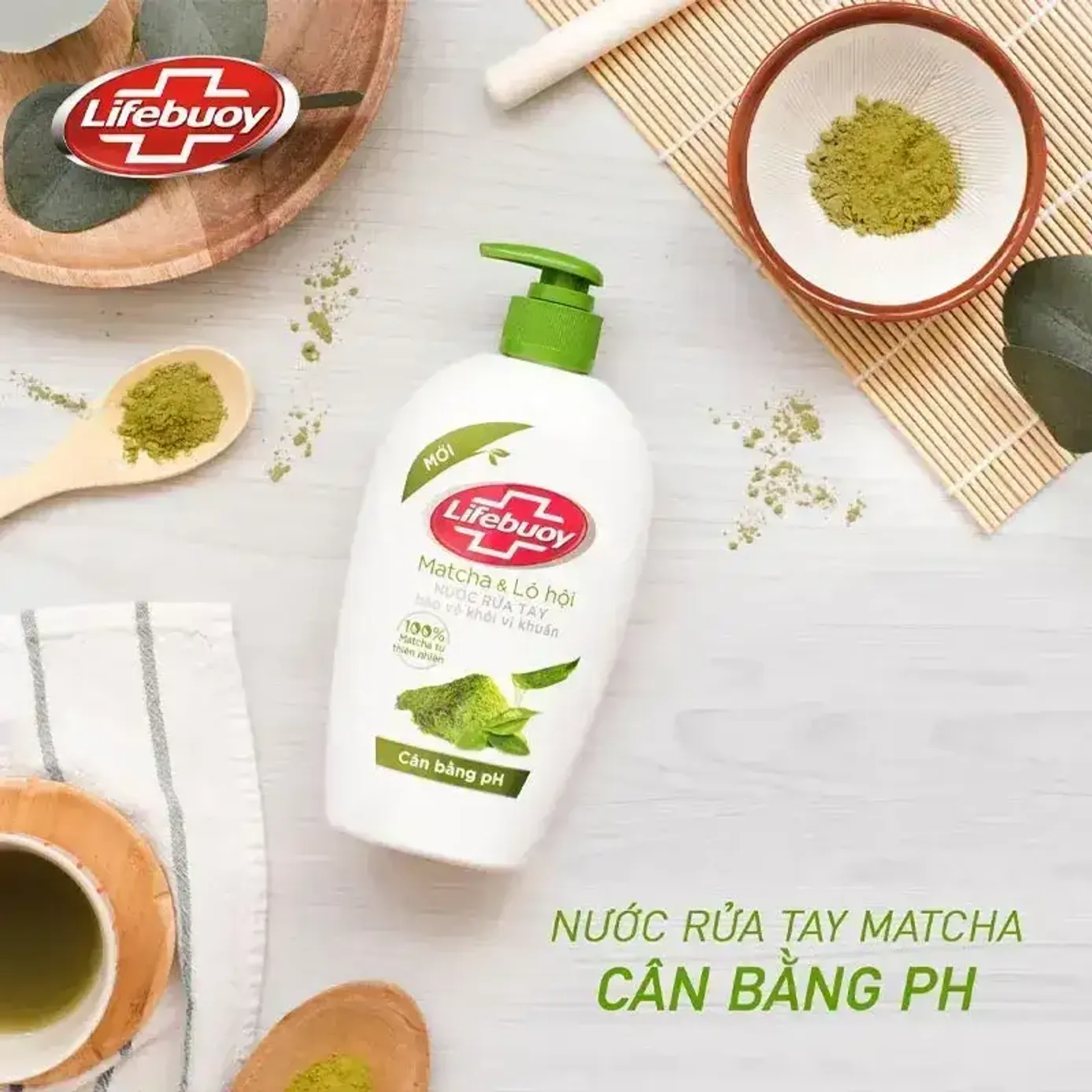 Nước Rửa Tay Kháng Khuẩn Matcha Và Nha Đam Lifebuoy Liquid Hand Wash ...