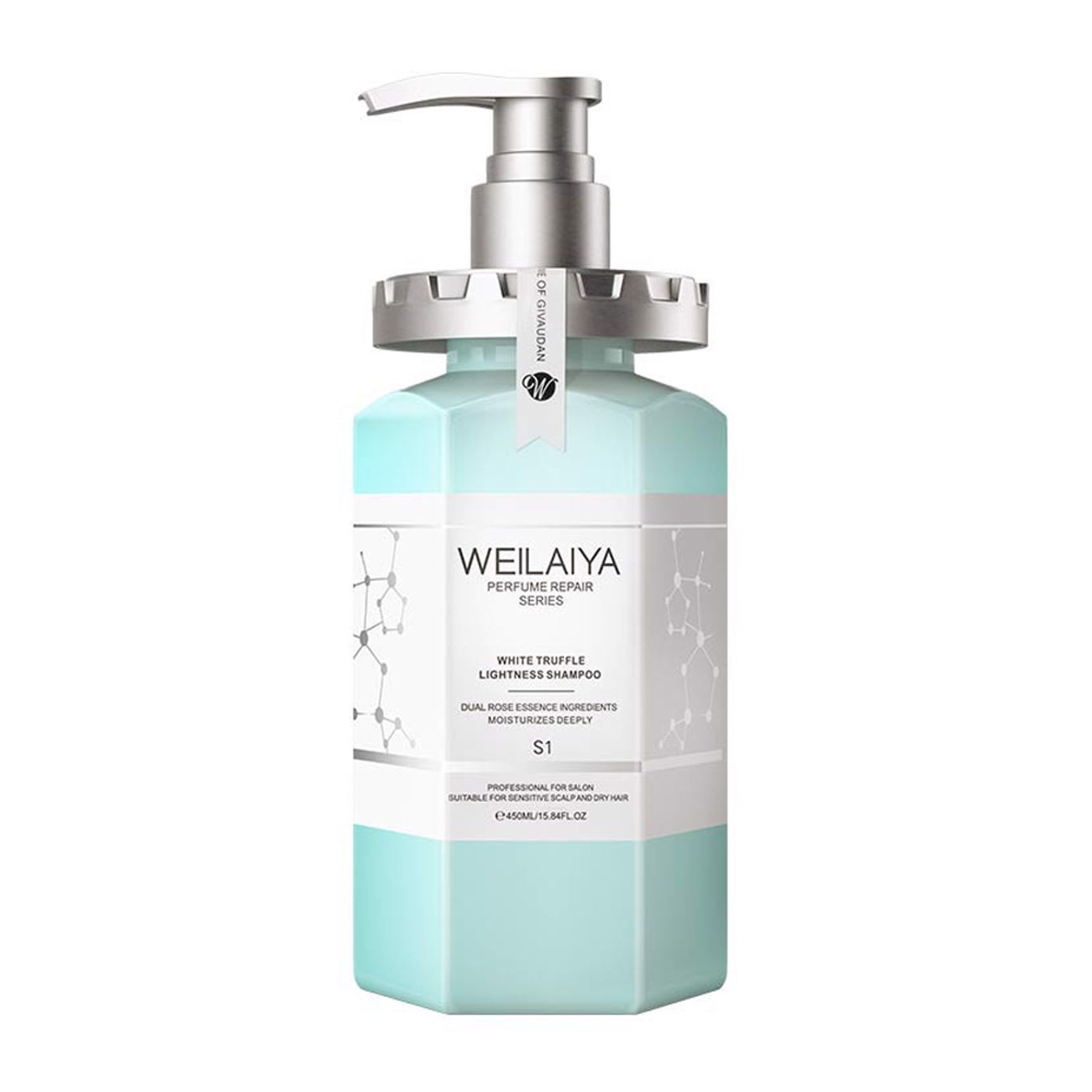 Dầu Gội Phục Hồi Đa Tầng Nấm Weilaiya White Truffle Lightness Shampoo 450Ml