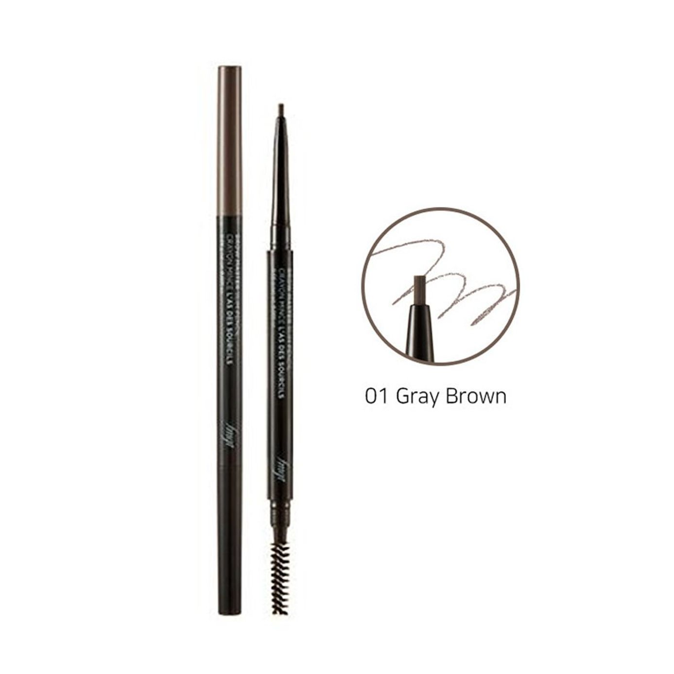 (Gift) [Fmgt] Chì Kẻ Chân Mày Siêu Mảnh 1.5Mm THE FACE SHOP Brow Master Slim Pencil (0.05G) 03 ...