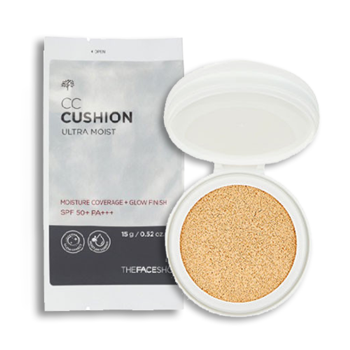 Phấn Nước Bổ Sung Ẩm (Lõi) CC ULTRA MOIST CUSHION SPF50+ PA+++ V203(REFILL)