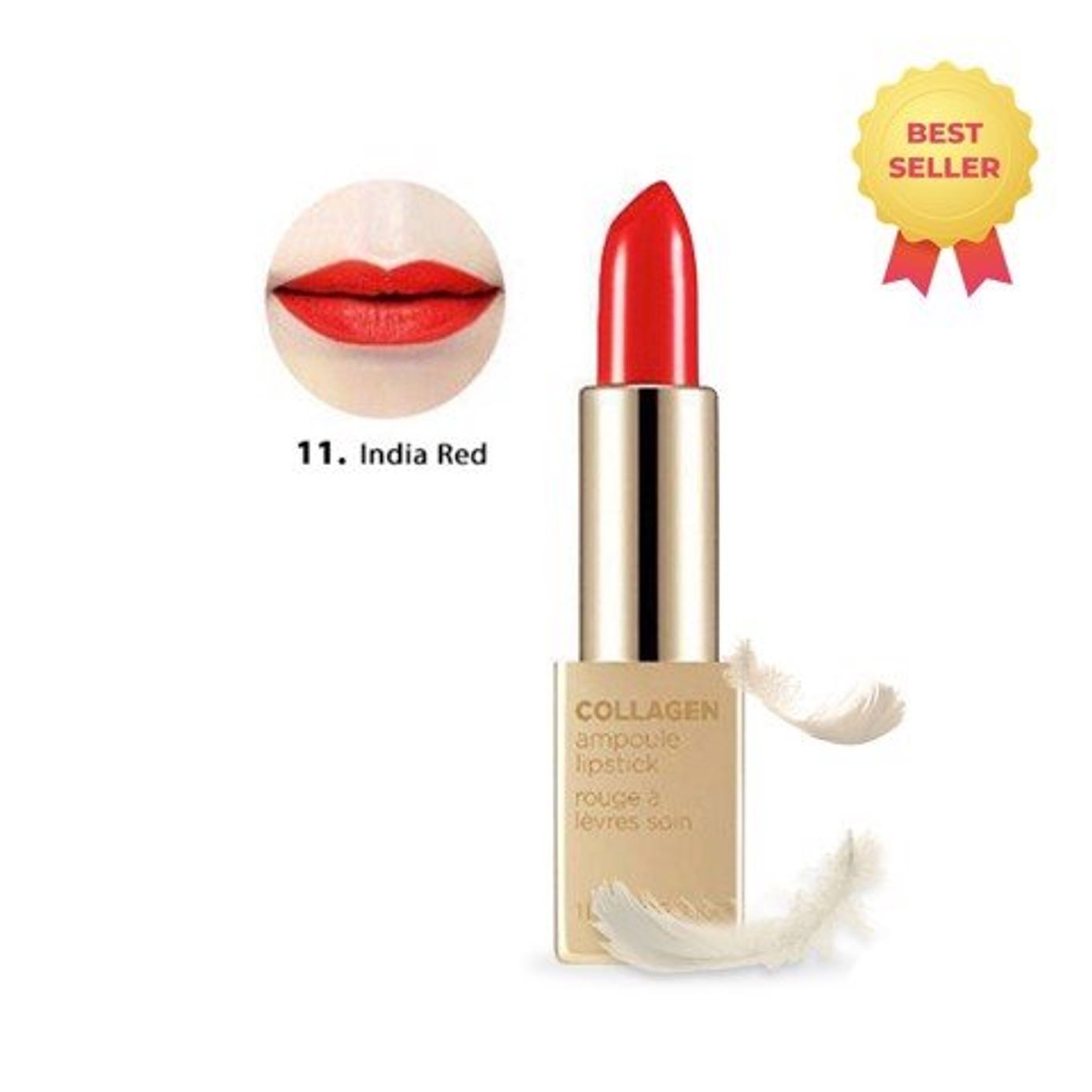 Son Thỏi Dưỡng Ẩm THE FACE SHOP Collagen Ampoule Lipstick 3.5g