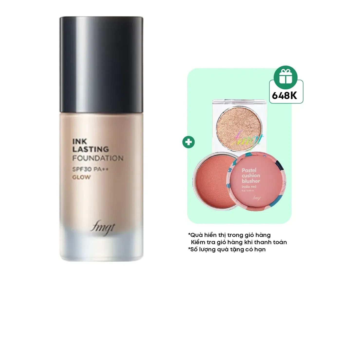[FMGT] Kem Nền Lâu Trôi Chống Nắng Ink Lasting Foundation Slim Fit Ex ...