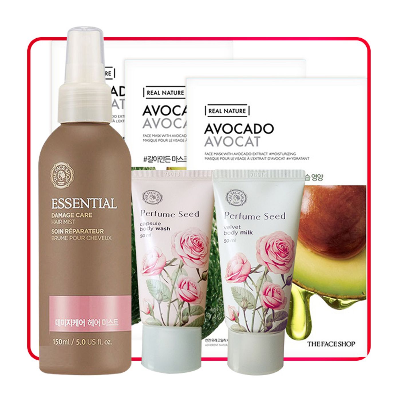 Bộ Sản Phẩm Xịt Dưỡng Tóc ESSENTIAL DAMAGE CARE HAIR MIST