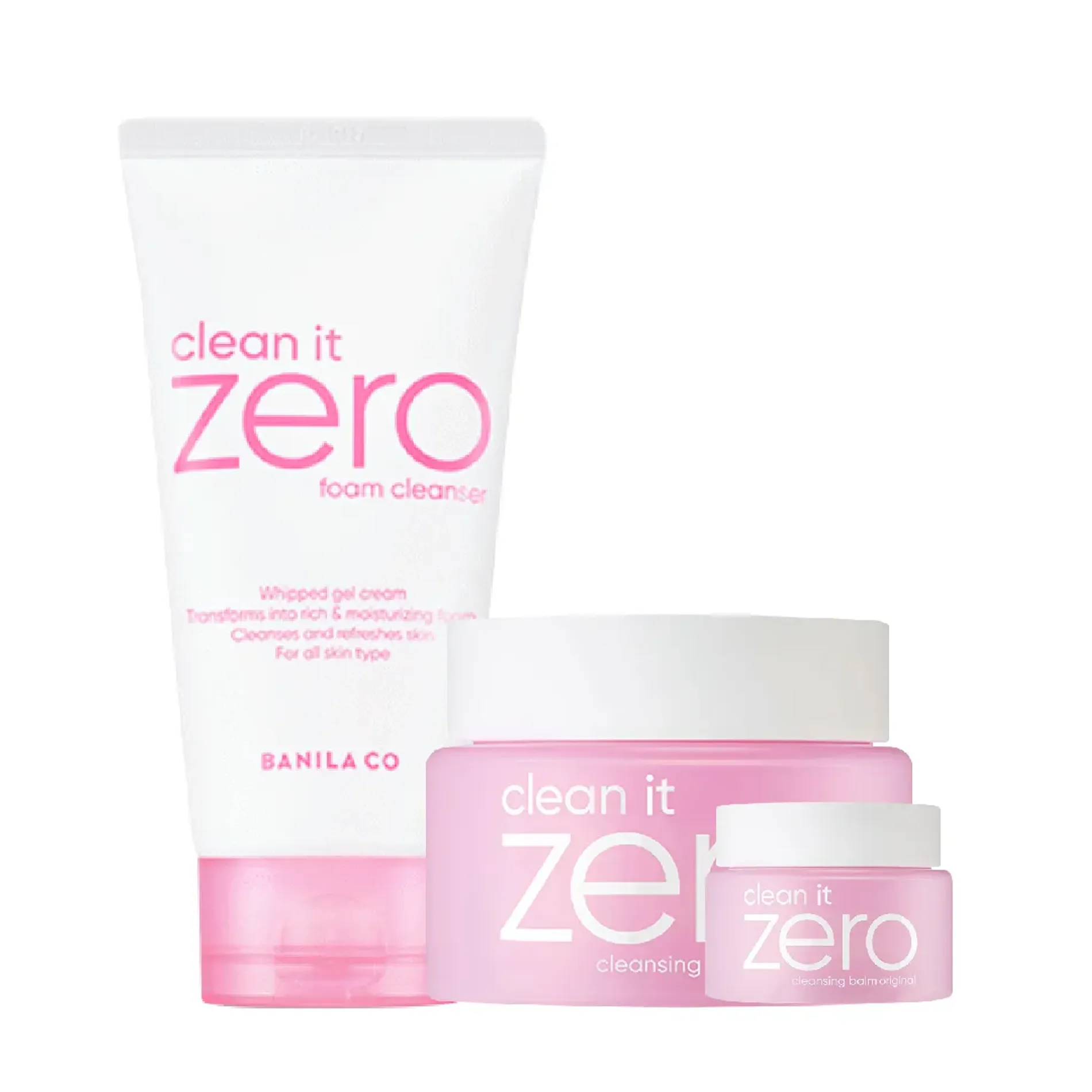 Set Sáp Tẩy Trang Sạch Sâu Êm Dịu Banila Co Clean It Zero