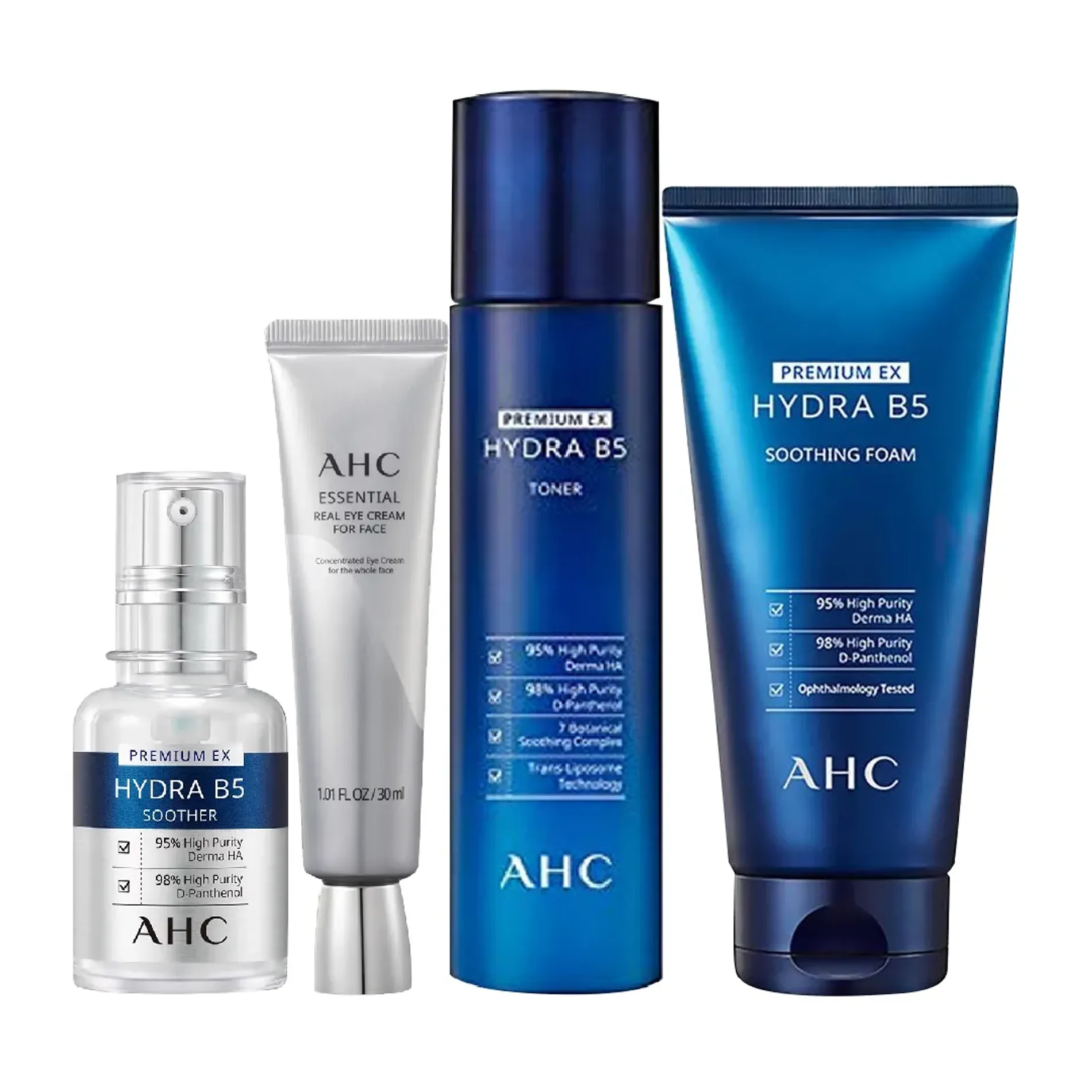 Combo AHC Premium Ex Hydra B5 Giúp Cấp Nước, Làm Dịu Da