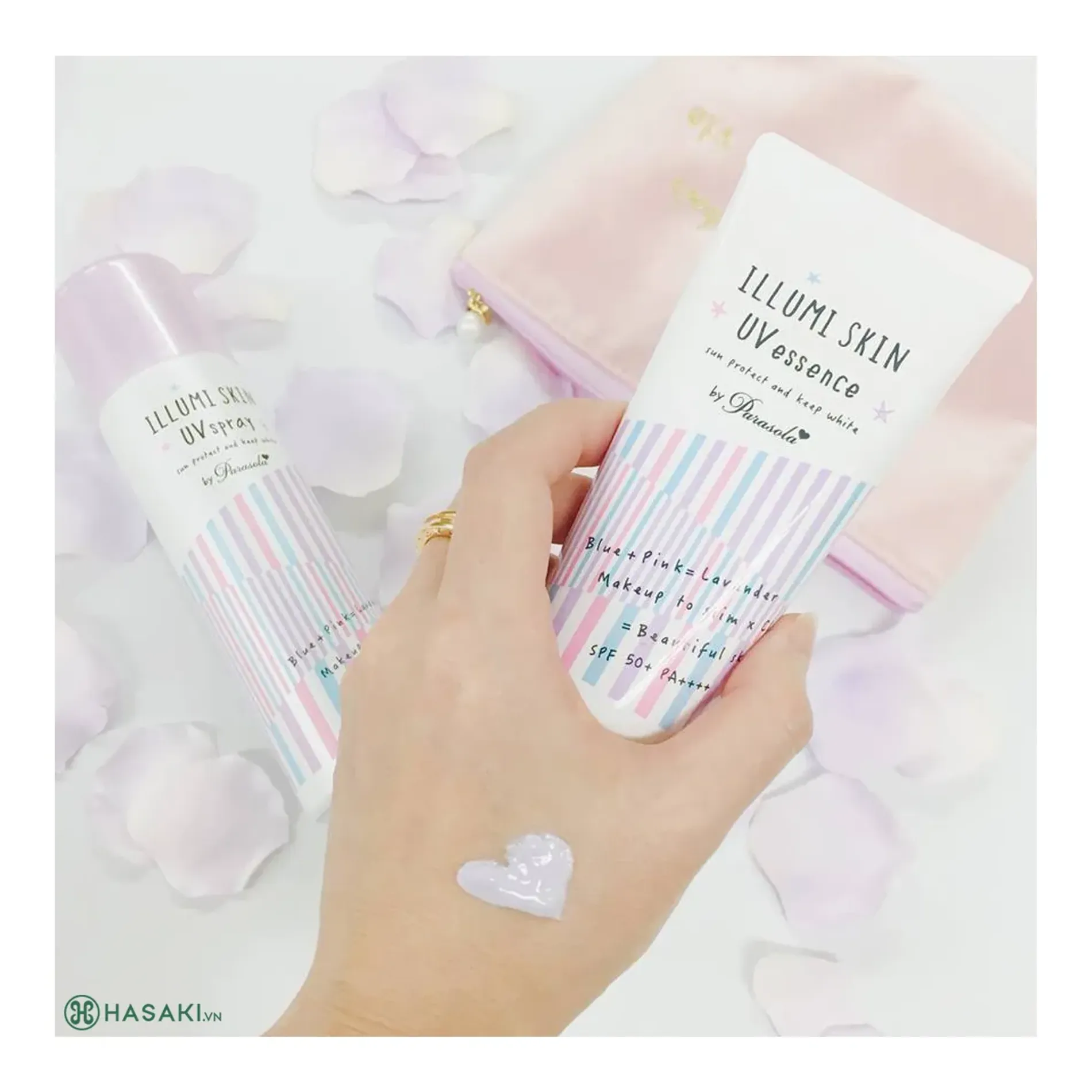 Gel Chống Nắng Naris Hiệu Chỉnh Màu Da Parasola Illumi Skin Uv Essence 80g