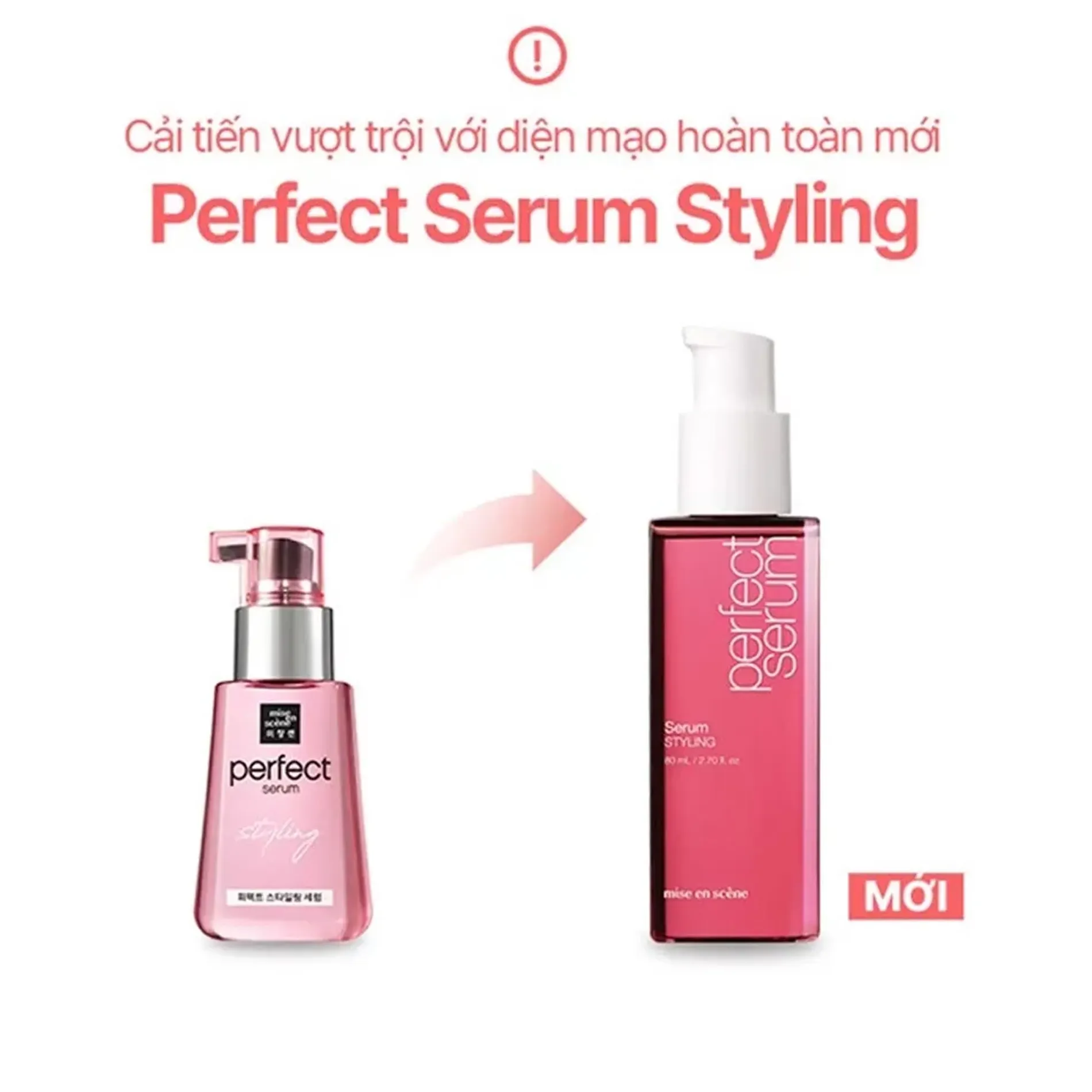 Tinh Chất Mise En Scène Perfect Serum Styling 80ml