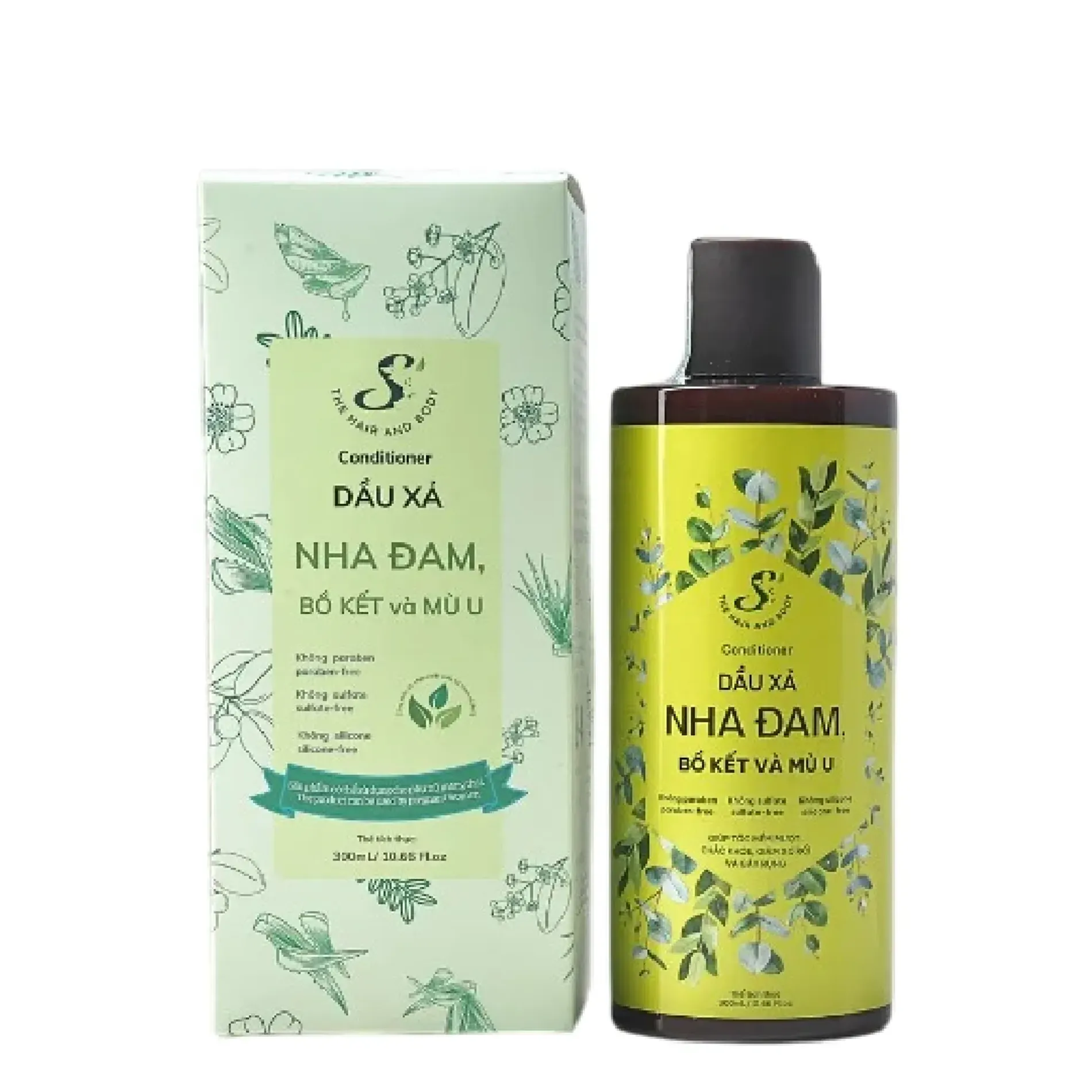 Dầu Xả S' The Hair And Body Aloe Vera, Soap Berry And Tamanu Thamina ...