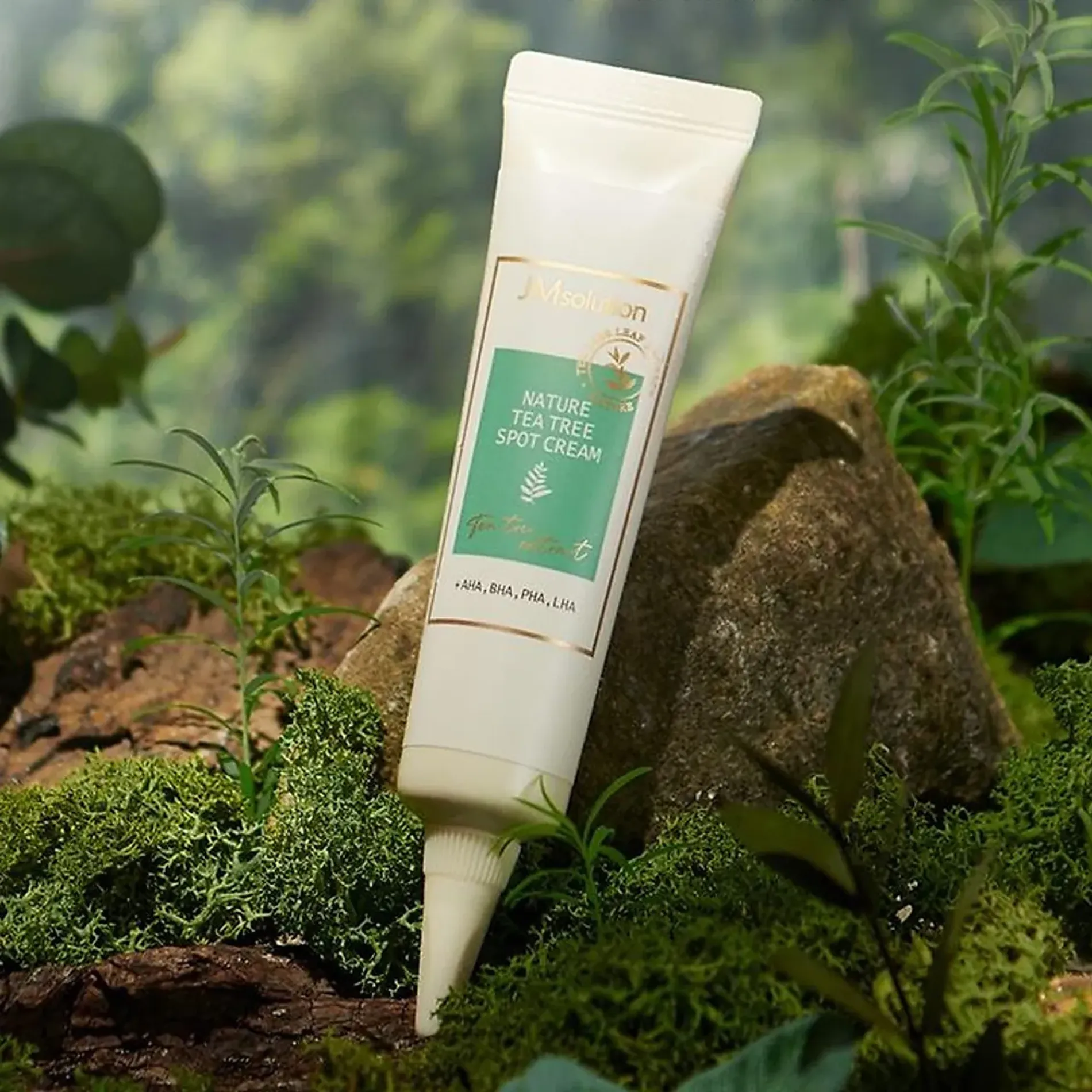 Kem Làm Dịu và Ngừa Mụn Jmsolution Nature Tea Tree Spot Cream 30ml