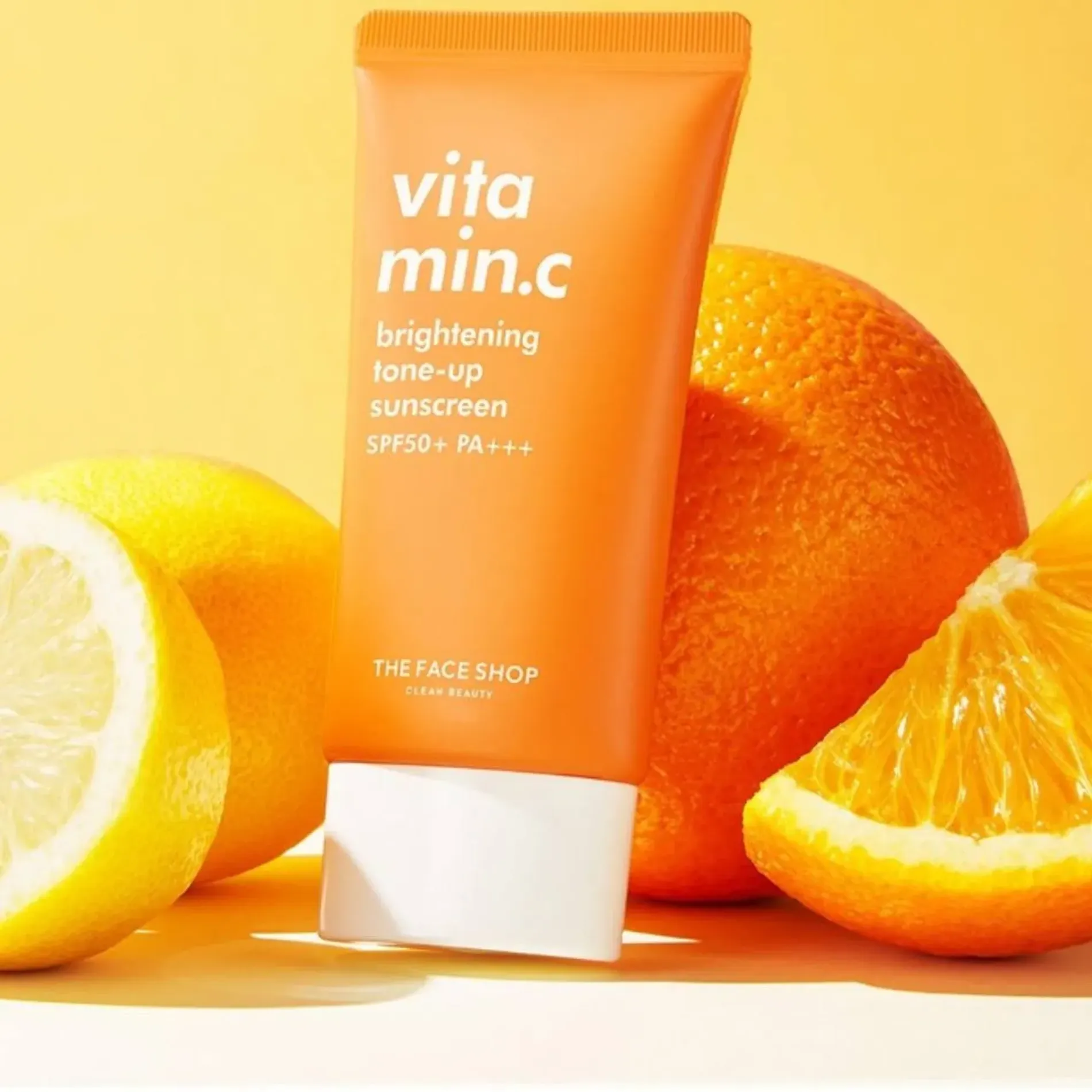 Kem Chống Nắng THE FACE SHOP Nâng Tông Da Vitamin Brightening Tone-Up ...