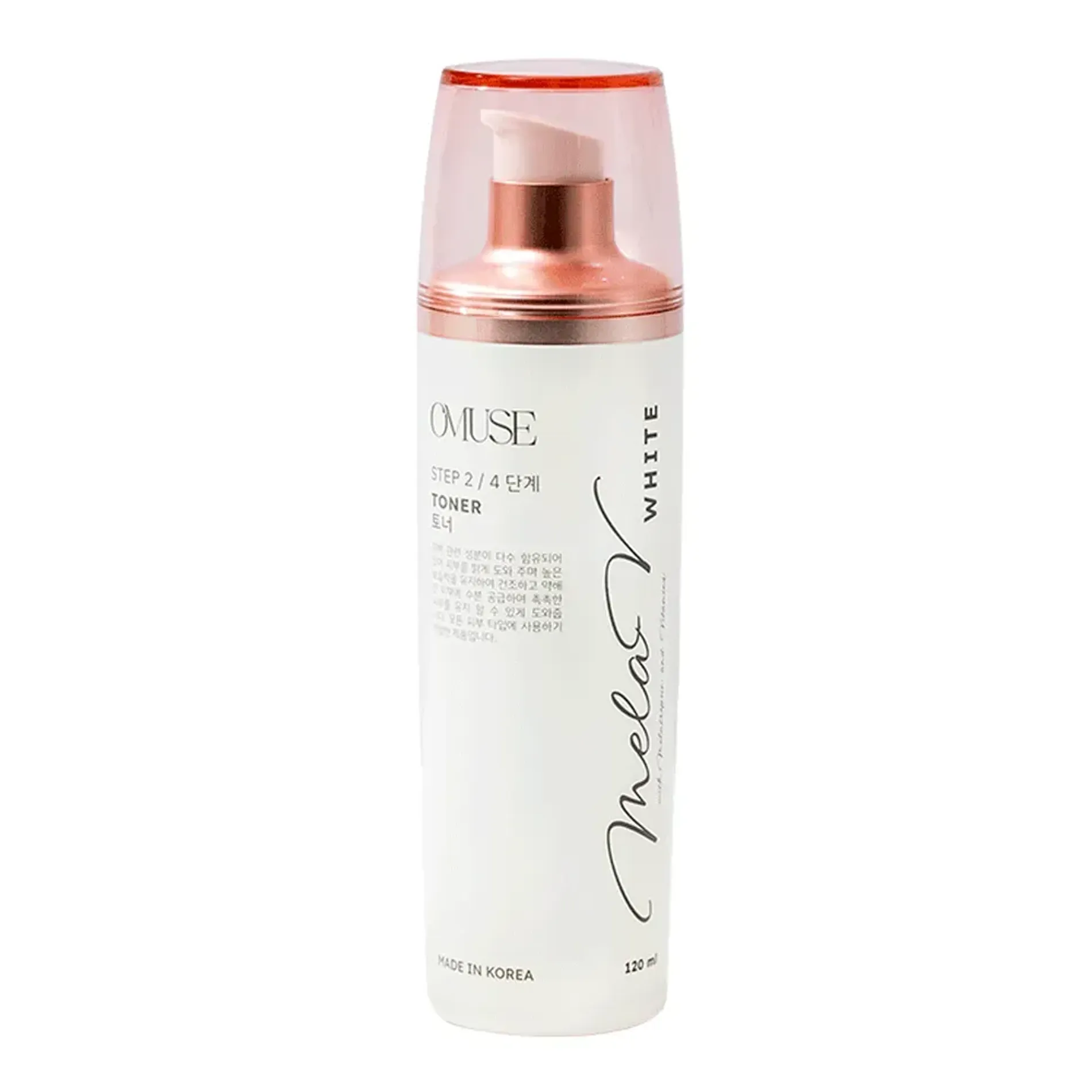 Nước Hoa Hồng Trắng Da Mờ Nám O’Muse Melav White Toner 120Ml