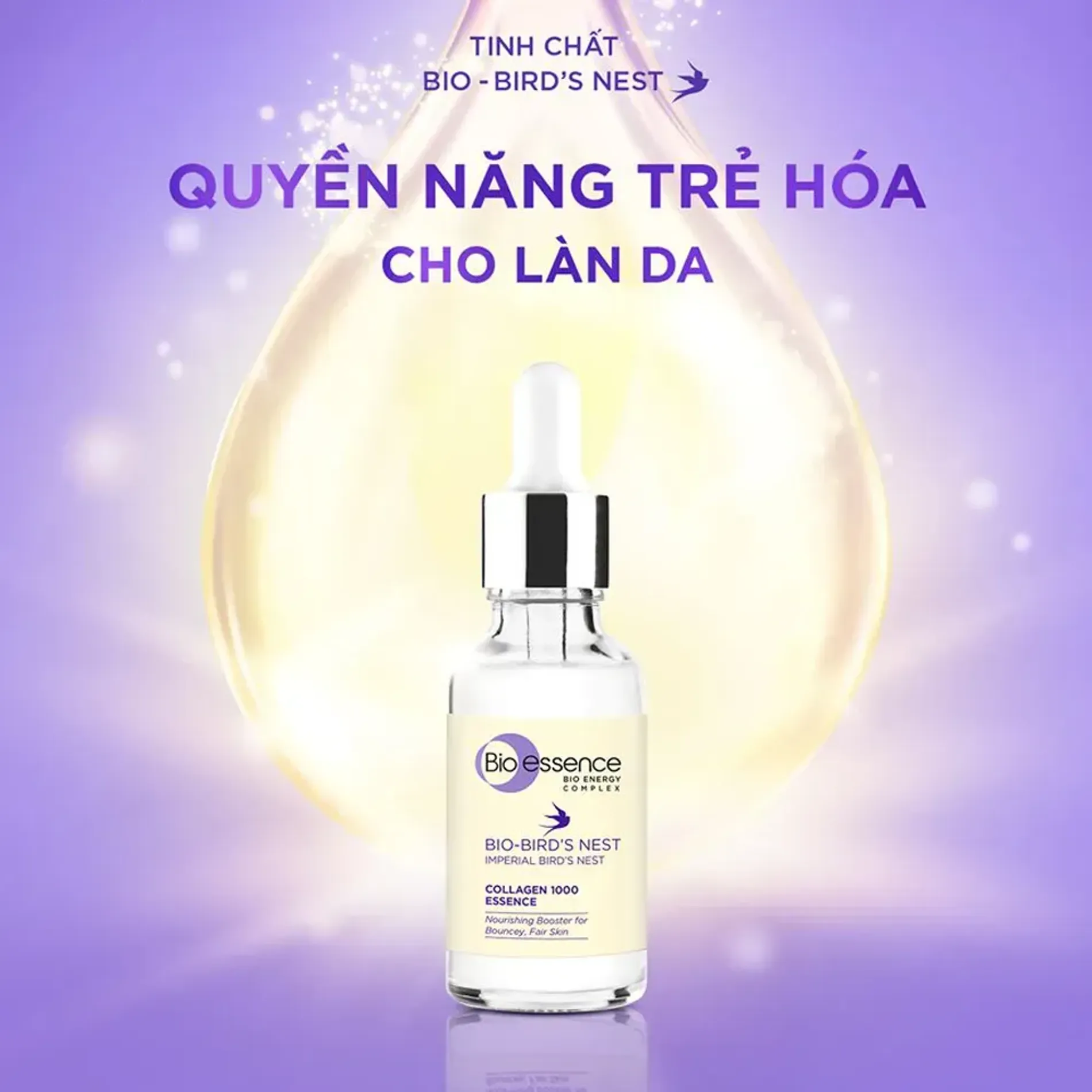 Tinh Chất Dưỡng Da Tươi Sáng Căng Mọng Bio Essence Bio Bird’S Nest ...