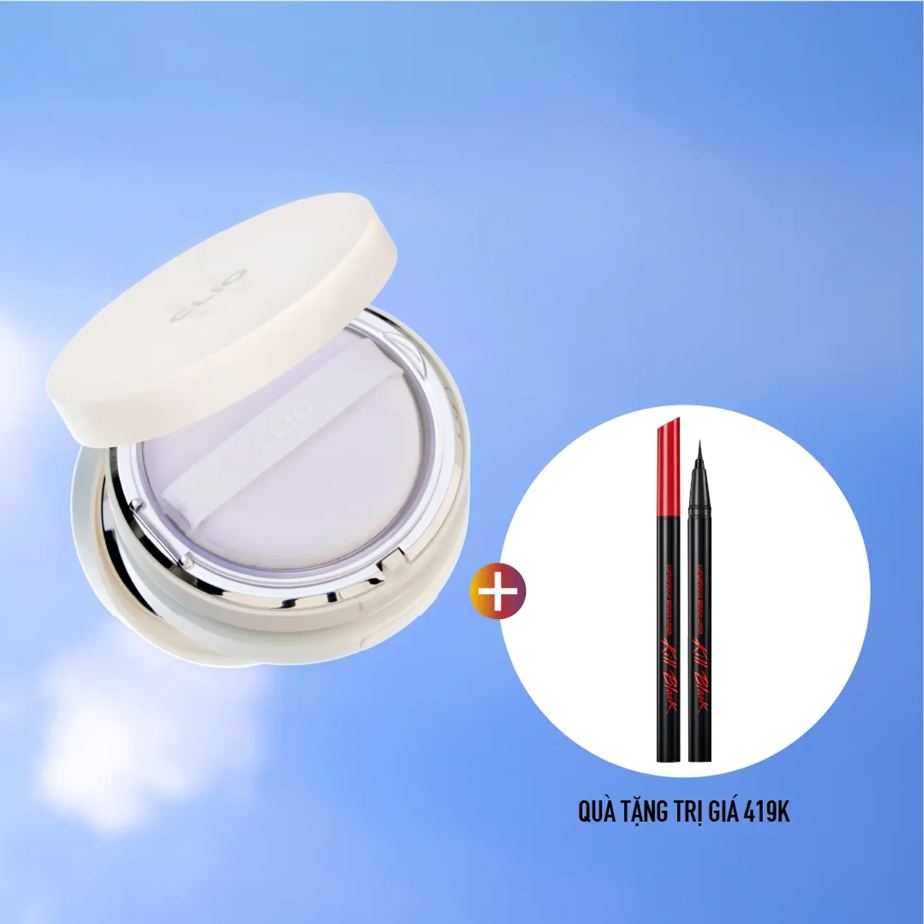 Phấn Phủ Dạng Nén Clio Stay Perfect Finish Pact 8g