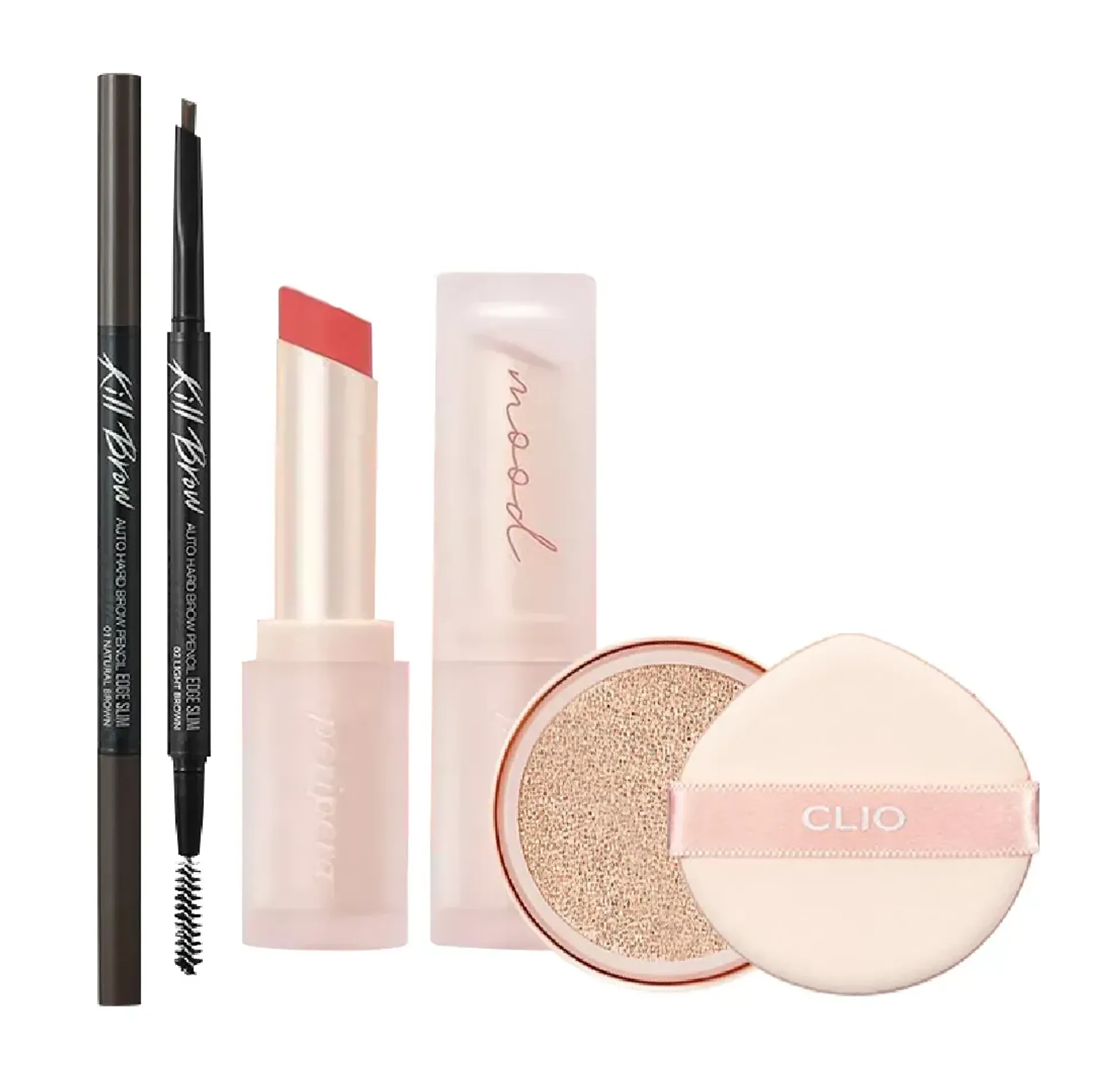 (Gift) Combo Son Lì Peripera Ink Mood Matte Stick & Chì Kẻ Chân Mày Clio