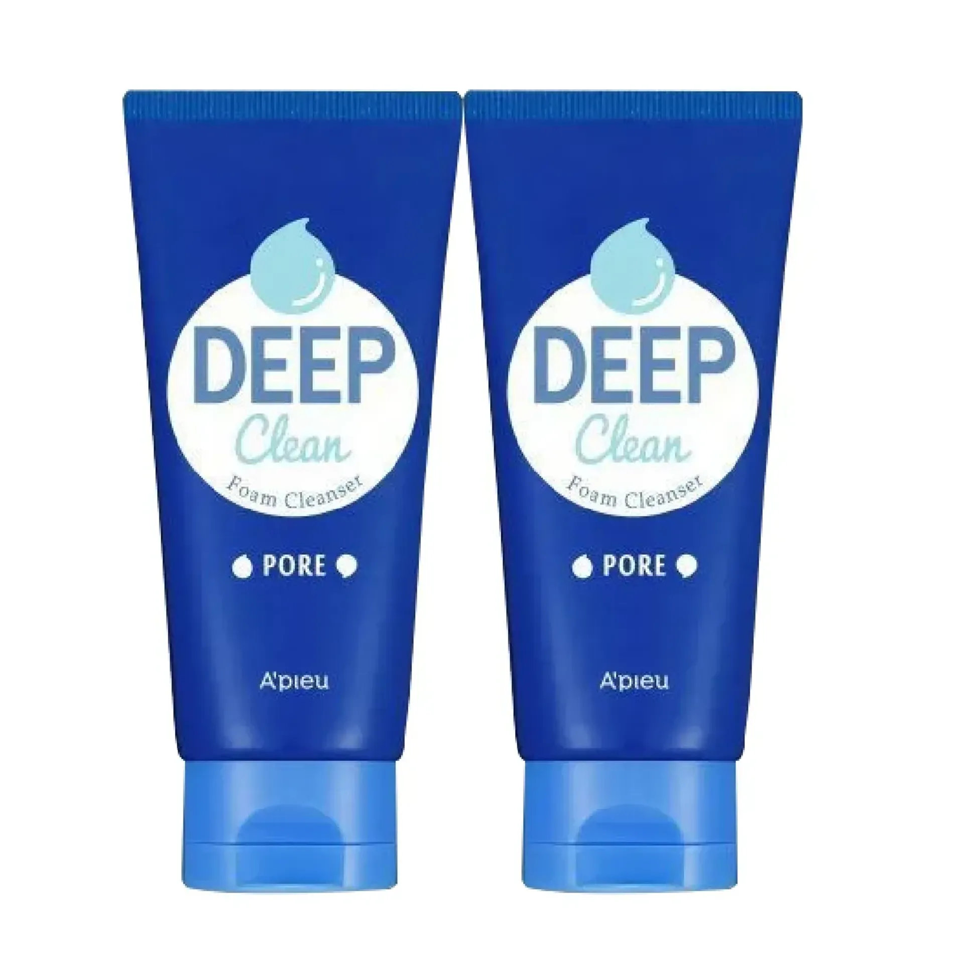 Combo 2 Sữa Rửa Mặt Làm Sạch Lỗ Chân Lông A'Pieu Deep Clean Foam Cleanser (Pore) 130Ml