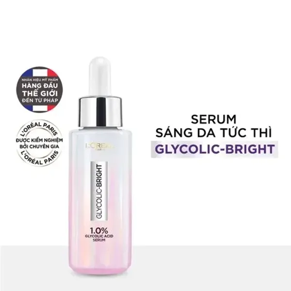 Tinh Chất Dưỡng Sáng Da Mờ Thâm Nám L’Oreal 1% Glycolic Acid Serum