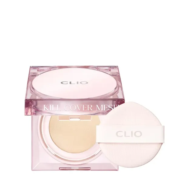 Phấn Nước Căng Mướt Da Clio Kill Cover Mesh Glow Cushion SPF50+, PA++++ 5g