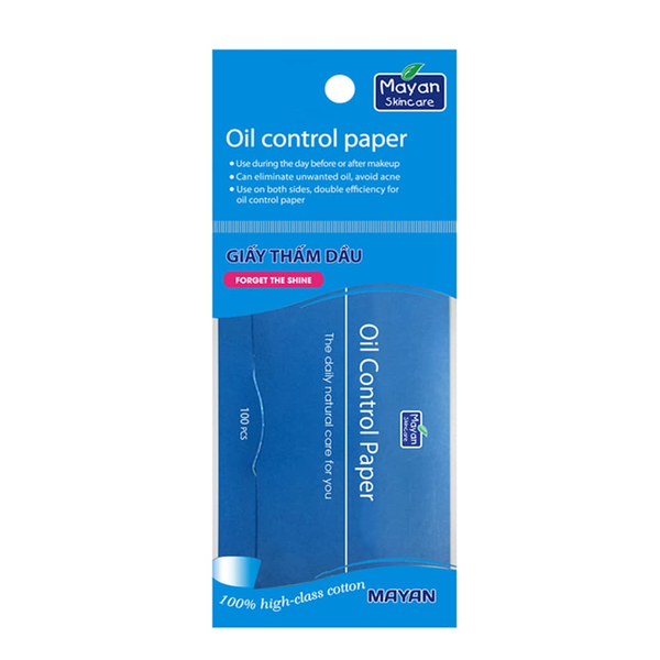 Giấy Thấm Dầu Mayan Oil Control Paper