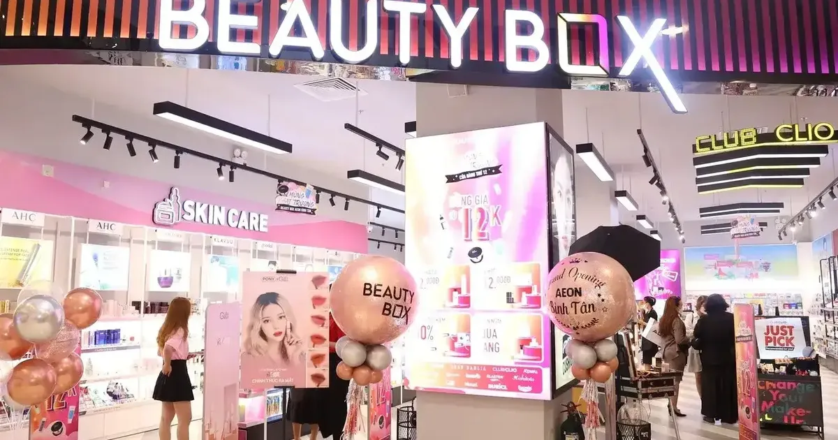 Trải Nghiệm Không Gian Mua Sắm Hiện Đại Tại BEAUTY BOX - Thiên Đường M