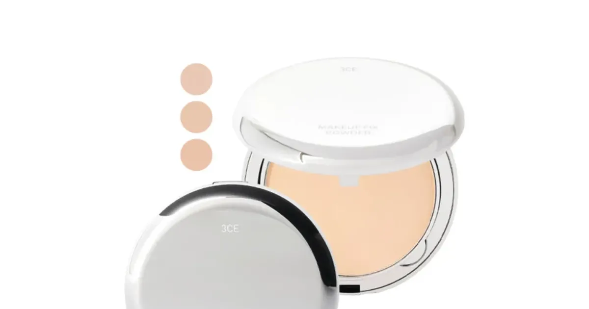 [Phiên bản mới] Phấn Phủ Kiềm Dầu 3CE Make Up Fix Powder 9g