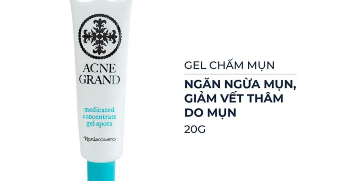 Gel Chấm Mụn Naris Acne Grand Medicated Concentrate Gel Spots 20g