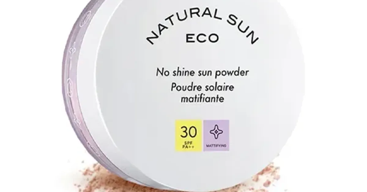 Phấn Phủ Dạng Bột Kiềm Dầu THE FACE SHOP Natural Sun Eco No Shine Sun Powder Spf30Pa++ (13G)