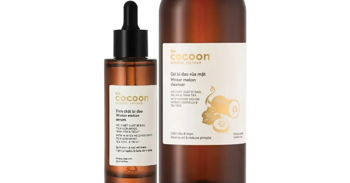 Combo Cocoon Bí Đao - Tinh Chất 70ml & Gel Rửa Mặt 310ml