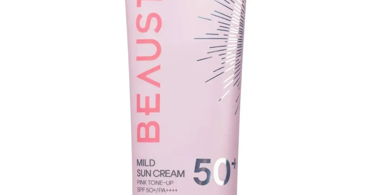 Kem Chống Nắng Nâng Tone Beausta Pink Tone up Mild Sun Cream SPF50+ PA ...