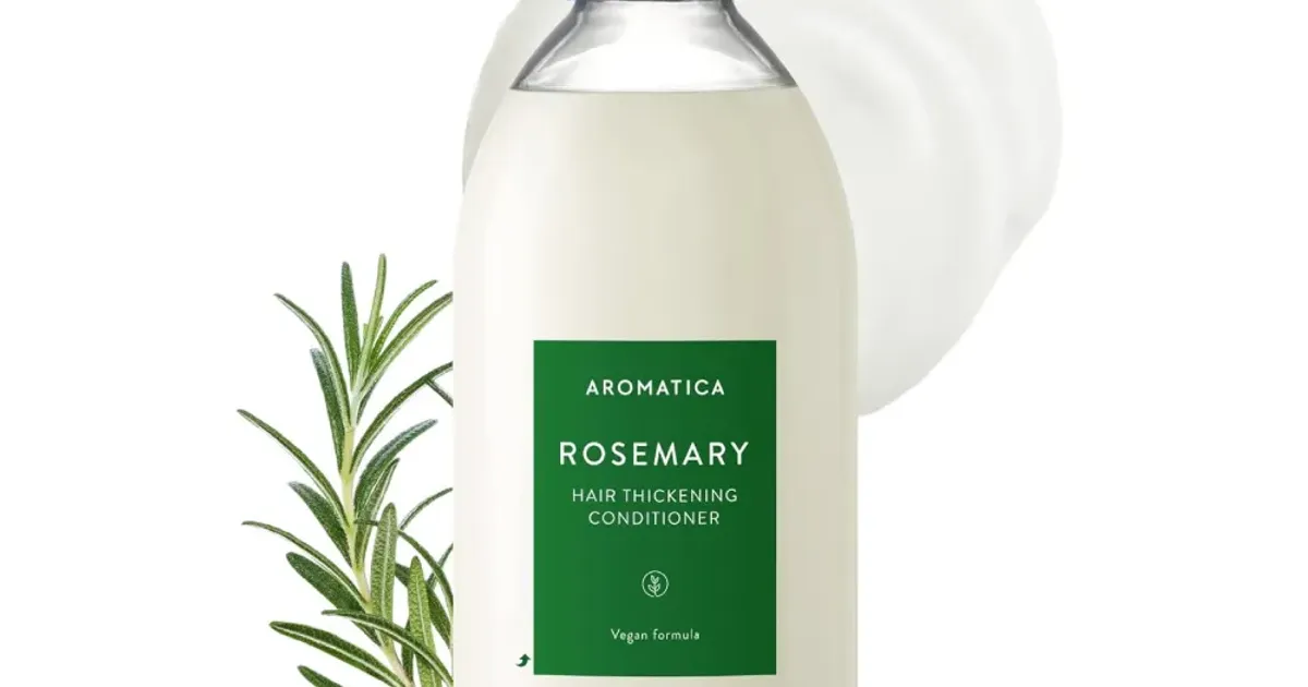 Dầu Xả Hương Thảo làm Dày Tóc Aromatica Rosemary Hair Thickening Conditioner 400ml