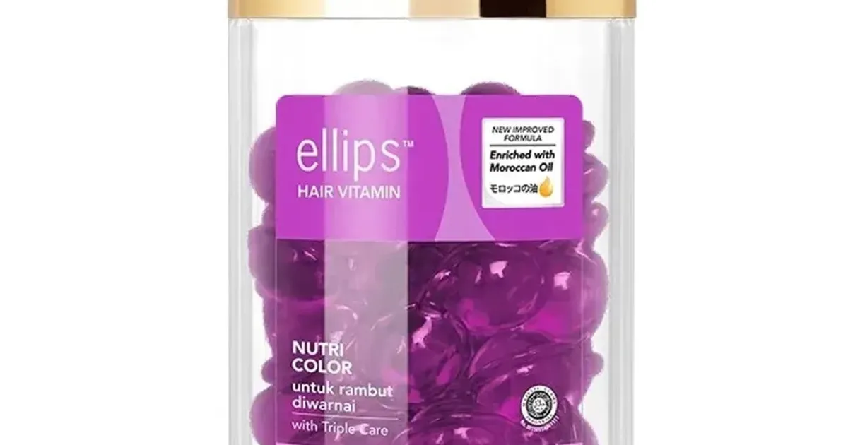 Viên Dưỡng Tóc Nhuộm Ellips Hair Vitamin Nutri Color With Triple Care ...
