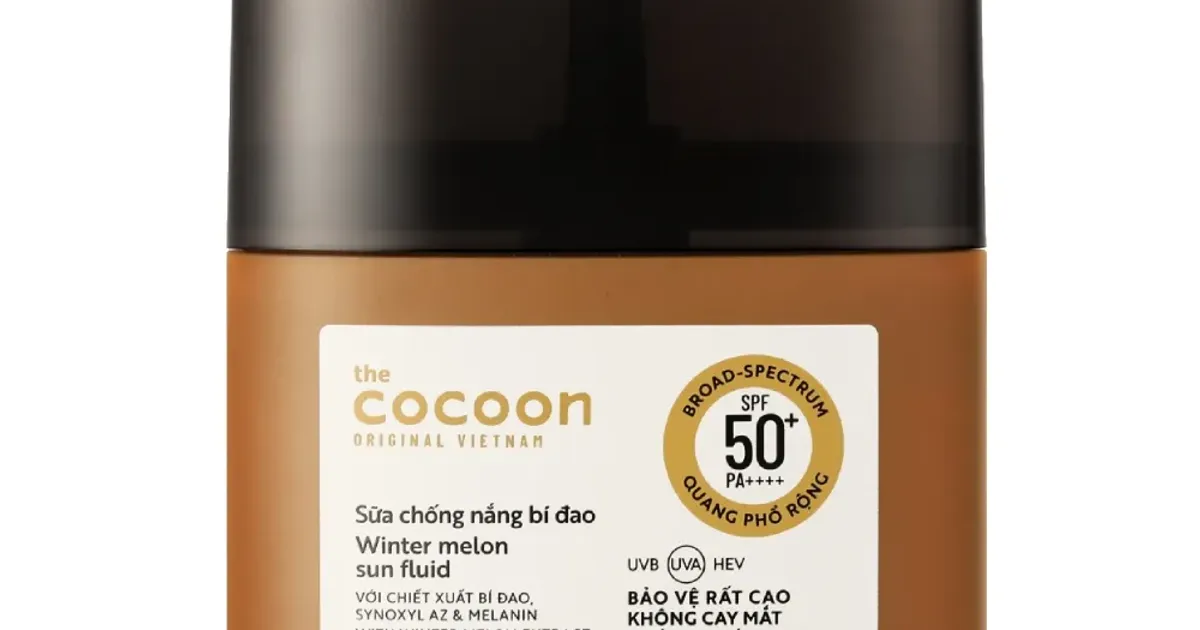 Sữa Chống Nắng Bí Đao Cocoon Winter Melon Sun Fluid