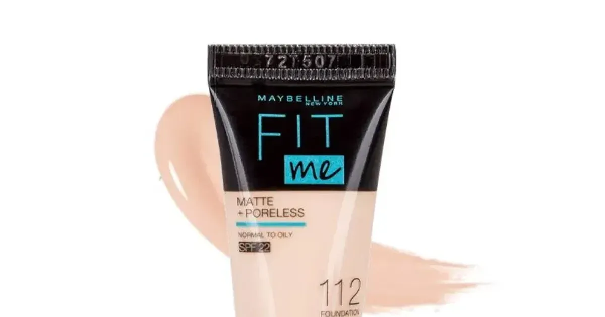 (Gwp) Kem Nền Maybelline Fit Me Matte+Poreless 5Ml - Màu 112