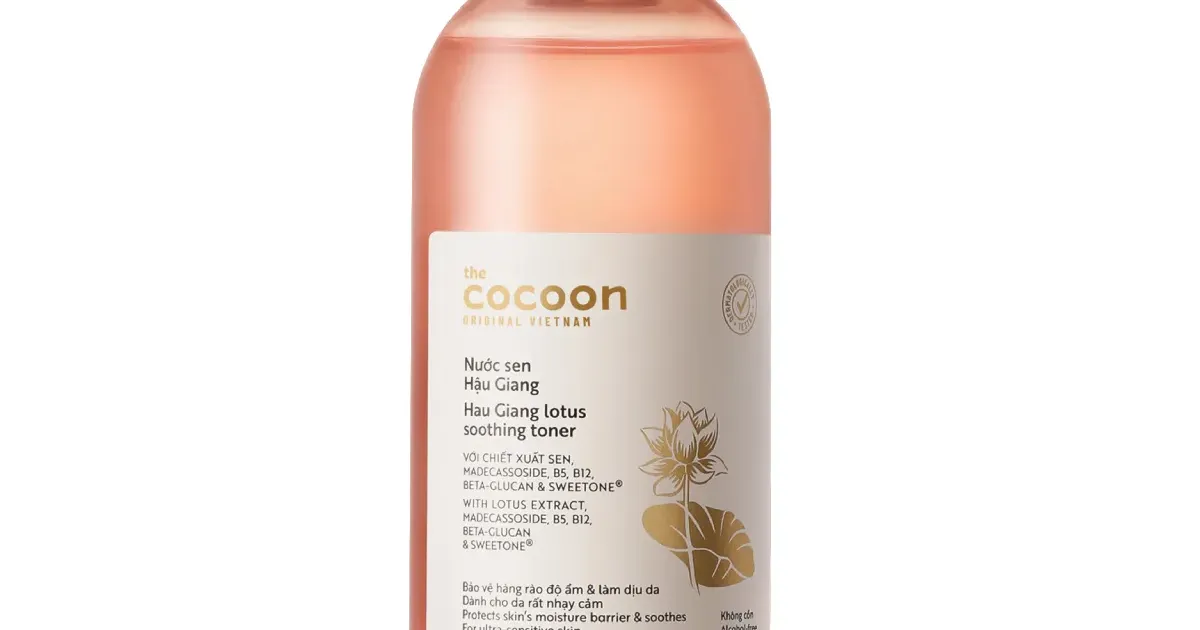 Nước Cân Bằng Cocoon Hoa Sen Hau Giang Lotus Soothing Toner