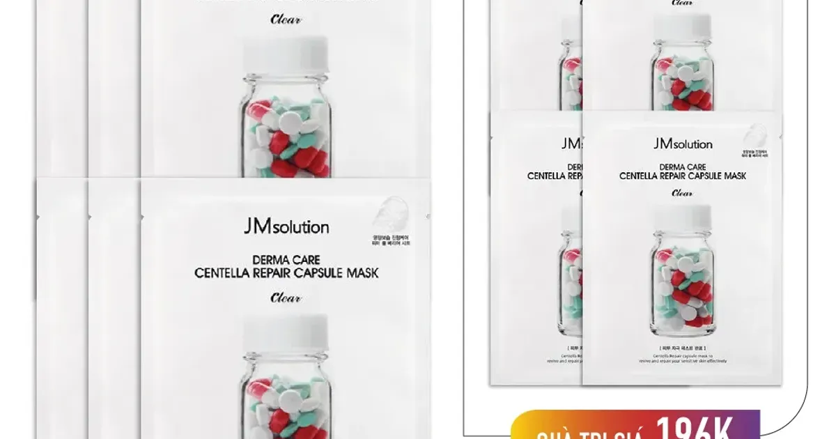 Combo 10 Jmsolution Derma Care Centella Repair Capsule
