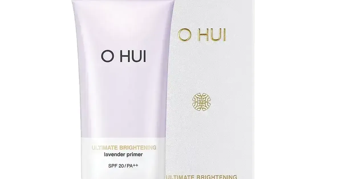 Kem Lót Nâng Tông Sáng Da Ohui Ultimate Brightening Lavender Primer 45Ml