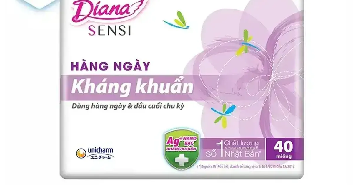 Băng Vệ Sinh Hằng Ngày Diana Daily Sensi