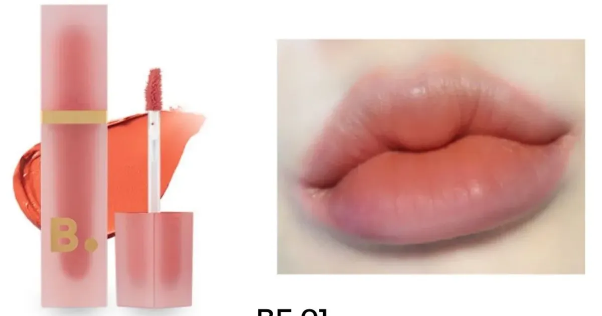 (Gift) Son Kem B.By Banila Velvet Blurred Veil Lip 4.5G Be01 Bridal Shower