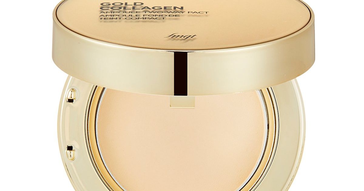 (Gift) [Fmgt] Phấn Nền Che Khuyết Điểm THE FACE SHOP Gold Collagen ...