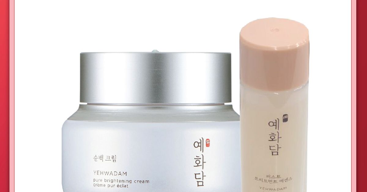 Bộ Sản Phẩm Dưỡng Da Giúp Da Trắng Sáng YEHWADAM PURE BRIGHTENING CREAM ...
