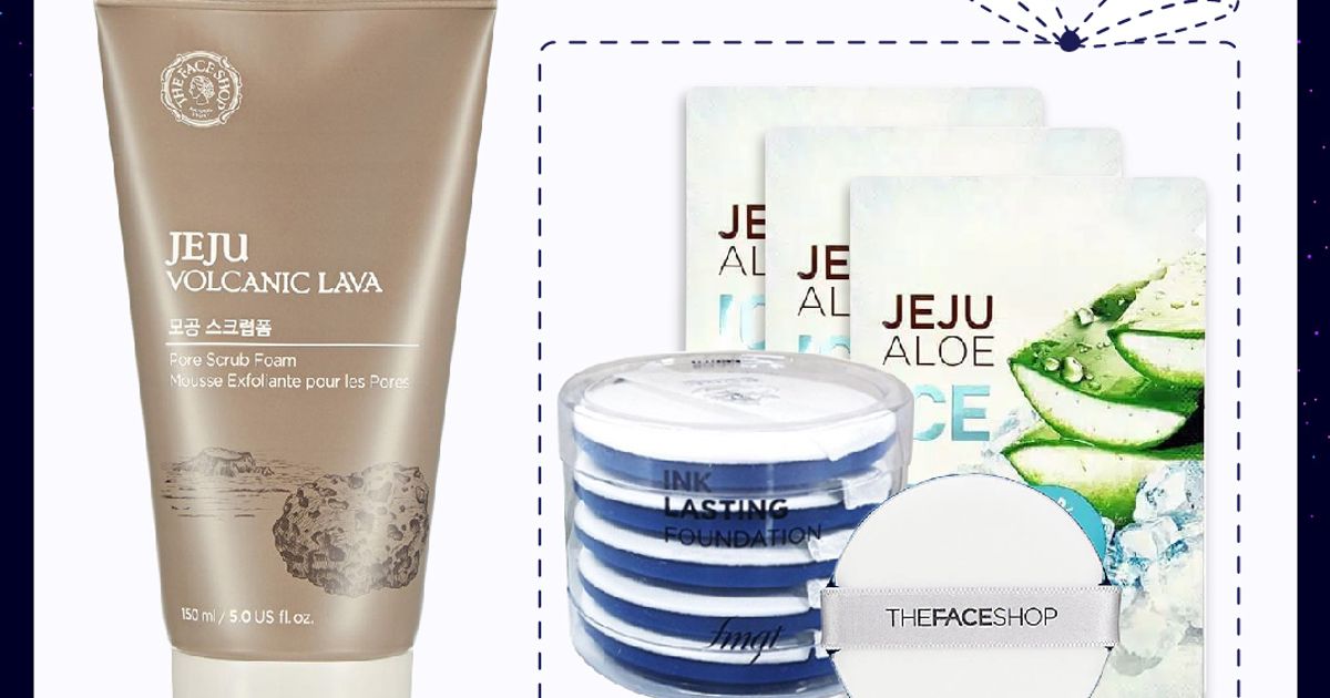 Bộ Sản Phẩm Làm Sạch Thanh Lọc Lỗ Chân Lông Chống Lão Hóa JEJU VOLCANIC ...