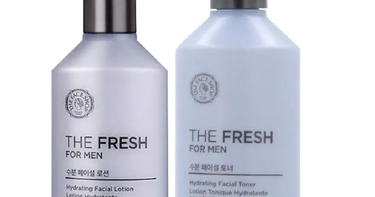 Combo Sữa Dưỡng Ẩm Mịn Da Cho Nam The Fresh For Men & Nước Cân Bằng Cho ...