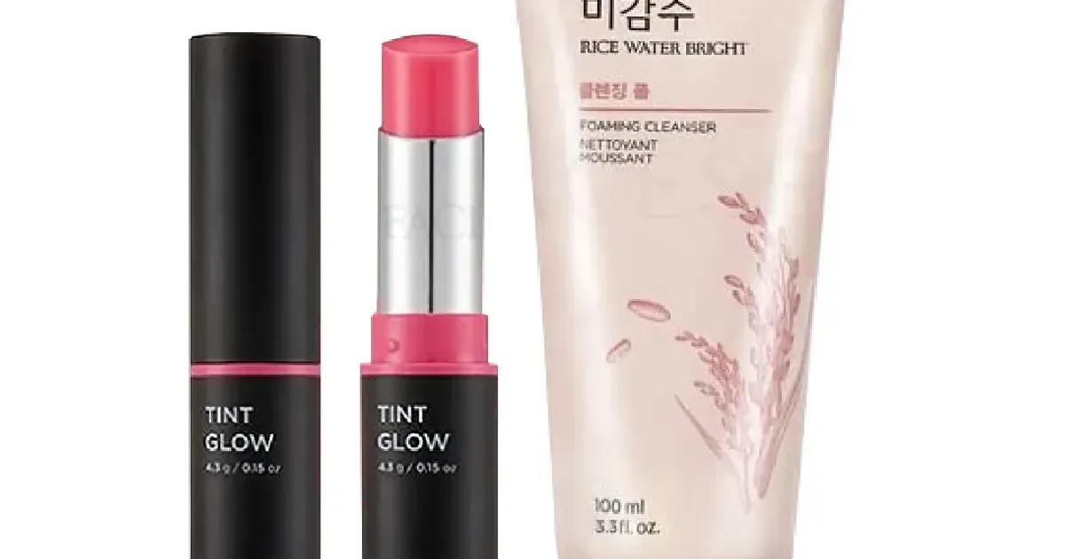 (Gift) 1 Son Môi Dưỡng Ẩm Tự Nhiên THE FACE SHOP Tint Glow 4.3G 02 ...